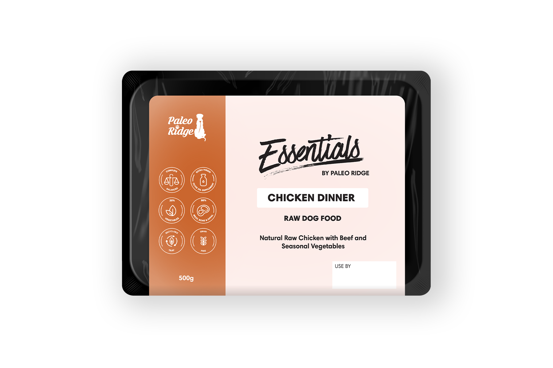 Essentials Chicken Dinner 500g – Your Pets Naturally